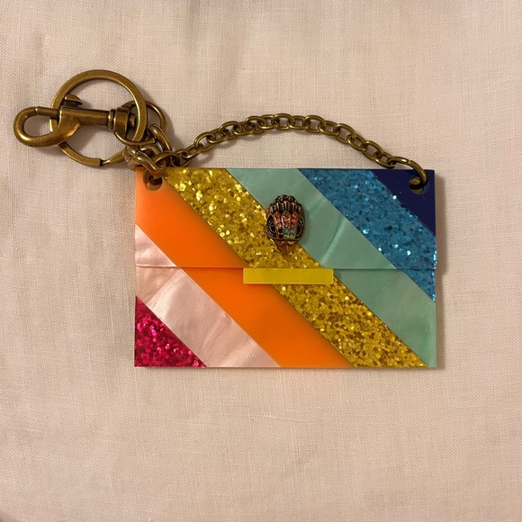 Kurt Geiger | Accessories | Kurt Geiger Rainbow Bag Keychain Last One ...